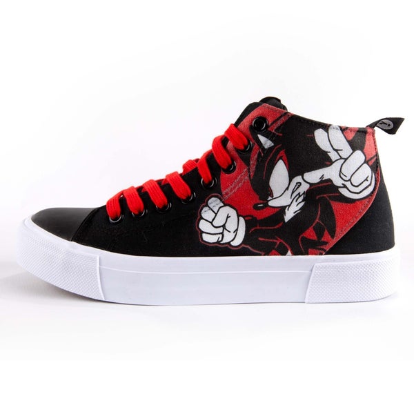 Akedo x Sonic The Hedgehog Shadow High Top - Black/White | Zavvi.nl