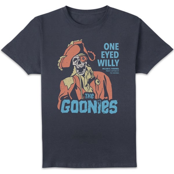 The Goonies One Eyed Willy Unisex T-Shirt - Navy Clothing - Zavvi UK