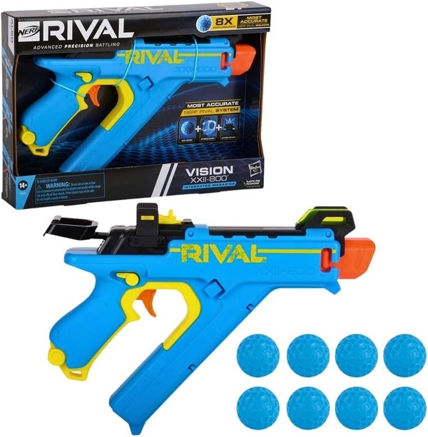 Nerf Rival Vision XXII-800 Blaster, Most Accurate Nerf Rival System ...