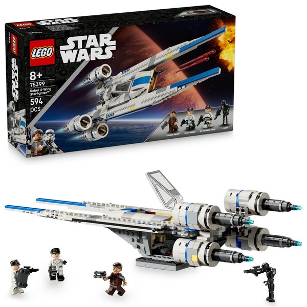 LEGO® Star Wars: Andor™ Rebel U-Wing Starfighter™ Buildable Vehicle ...