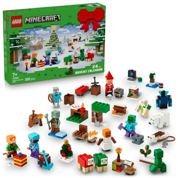 LEGO® Minecraft® Advent Calendar 2025, Christmas Gamer Gifts for Kids ...