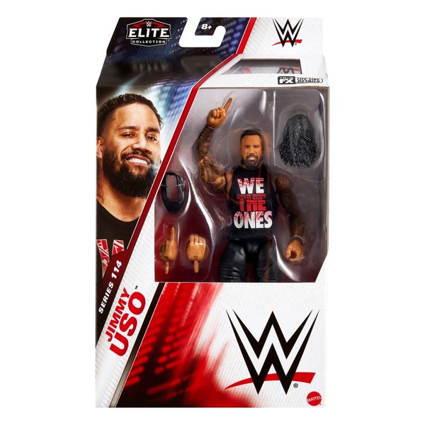 WWE Elite Series 114 Jimmy Uso Action Figure (6") (Chase Available ...