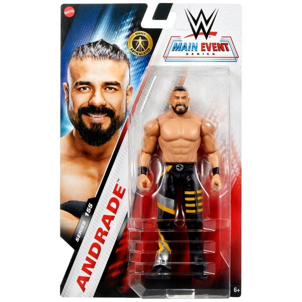WWE Main Event Series 155 Andrade Action Figure (6"") Merchandise ...
