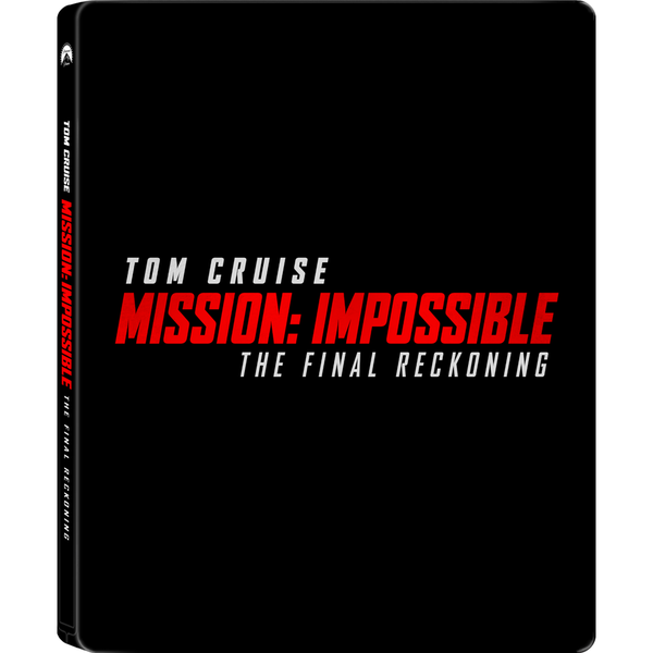 Mission: Impossible - The Final Reckoning 4K Ultra HD SteelBook 4K - Zavvi UK