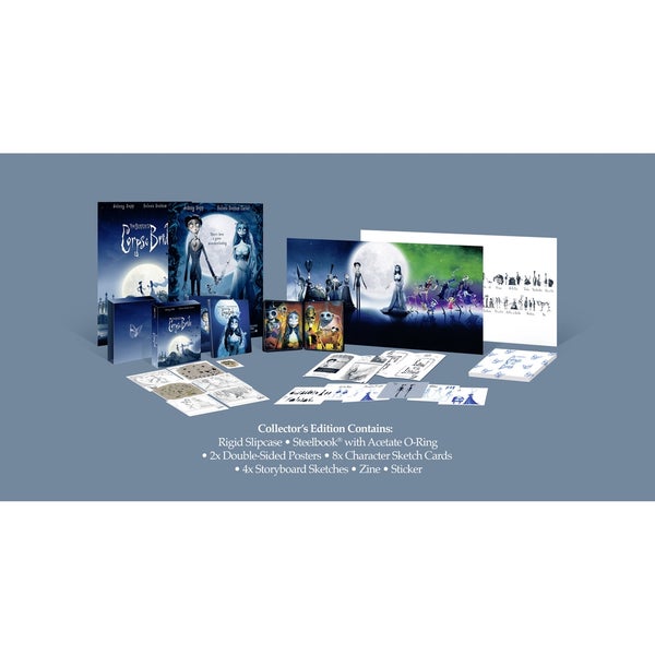 Corpse Bride 4K Ultra HD Collector's Edition with SteelBook 4K - Zavvi UK