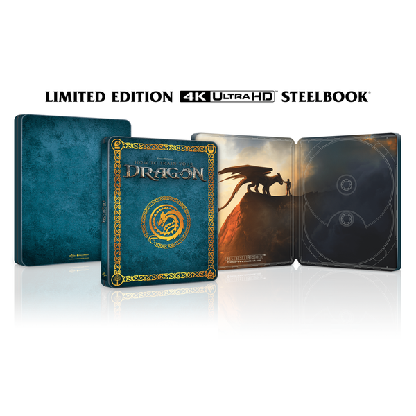 How to Train Your Dragon 4K Ultra HD SteelBook 4K - Zavvi US