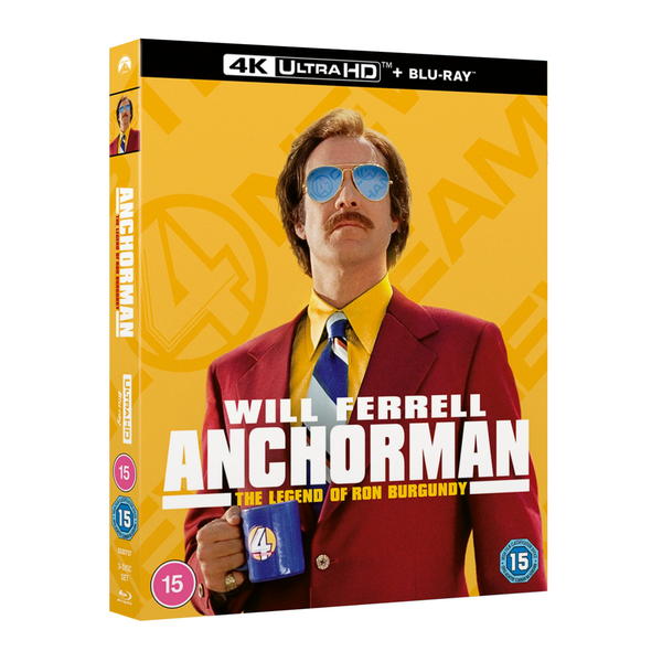 Anchorman: The Legend of Ron Burgundy 4K - Zavvi UK