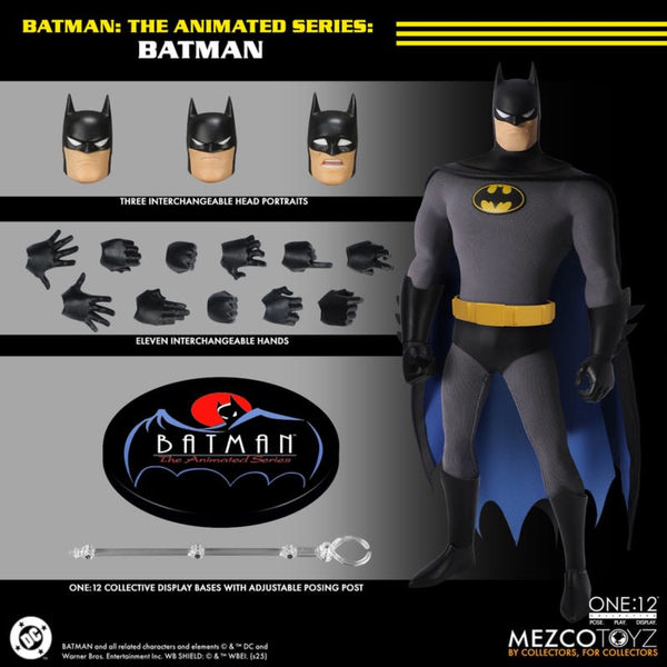 Mezco - Batman The Animated Series ONE:12 Collective Batman Merchandise ...