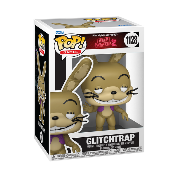 Five Nights At Freddy's Glitchtrap Funko POP Vinyl Merchandise | Zavvi ...
