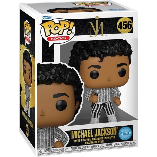 Funko Pop! Rocks: Michael Jackson - Rock With You - Glitter Merchandise ...