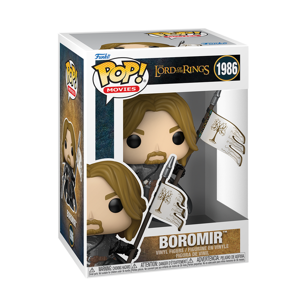 POP Movies Lord Of The Rings Boromir Funko POP! Vinyl Merchandise ...