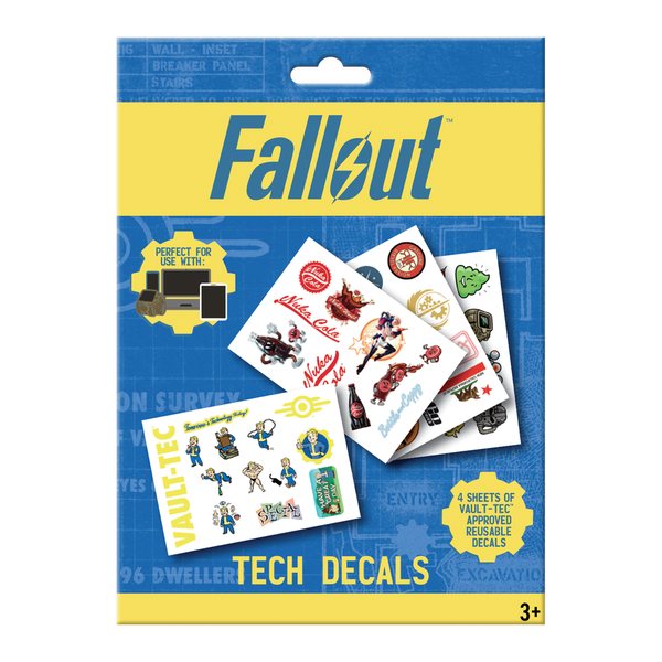 Fallout Tech Decals Merchandise - Zavvi Ireland