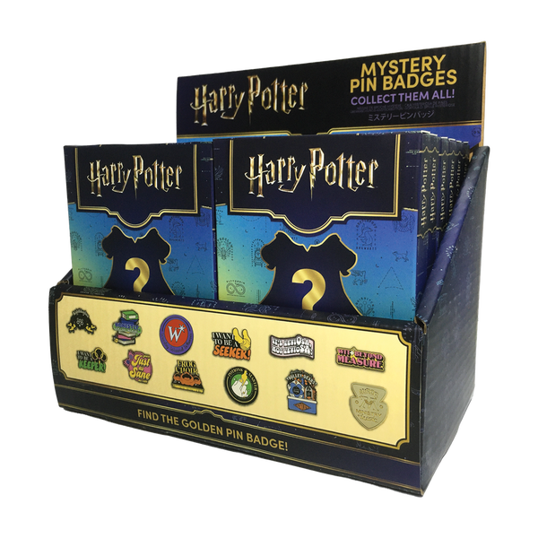 Harry Potter Mystery Pin Badges CDU Merchandise - Zavvi UK