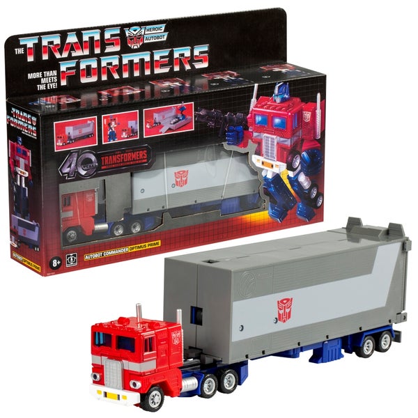 Transformers Toys Retro G1 Optimus Prime Converting Action Figure (6.25 ...