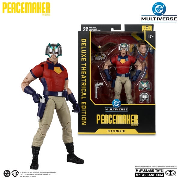 McFarlane Toys DC Theatrical Deluxe Wave 2 Peacemaker (Season 2) 7 ...