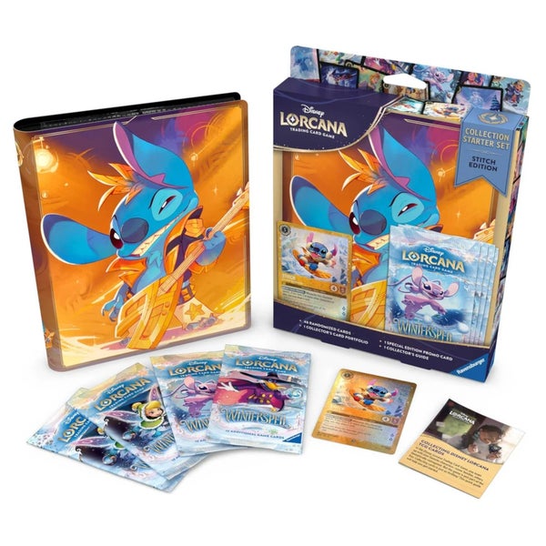 Disney Lorcana Trading Card Game Winterspell Collection Starter Set ...