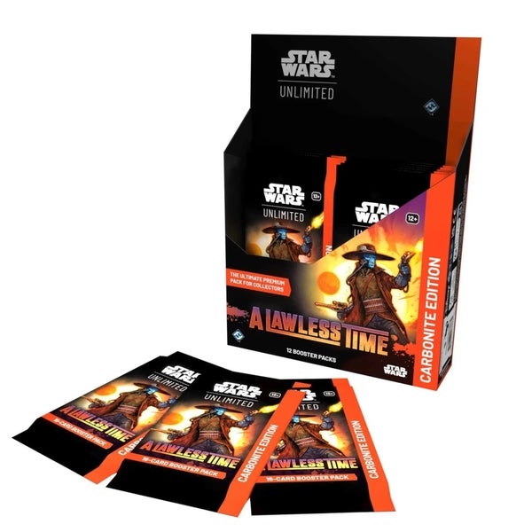 Star Wars: Unlimited A Lawless Time Carbonite Booster Display (12 Packs ...