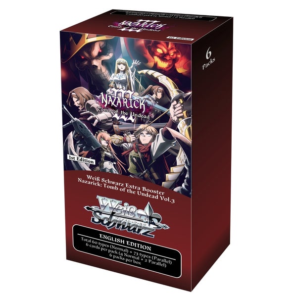Weiß Schwarz Trading Card Game Extra Booster Box: Nazarick: Tomb of the ...