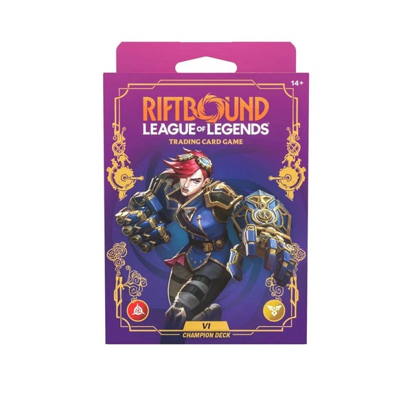 Riftbound: League of Legends Trading Card Game Unleashed Champion Deck ...