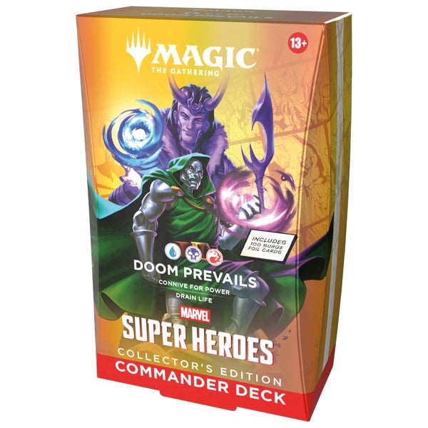 Magic: The Gathering Marvel Super Heroes Collector’s Edition Commander ...