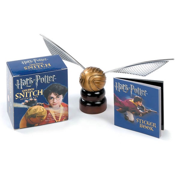 Harry Potter Golden Snitch Sticker Kit (Hardback) - IWOOT UK