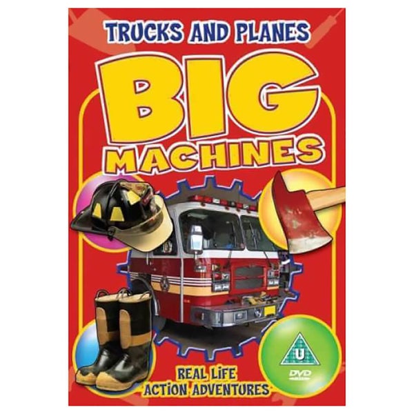 Big Machines - Trucks And Planes DVD - Zavvi UK