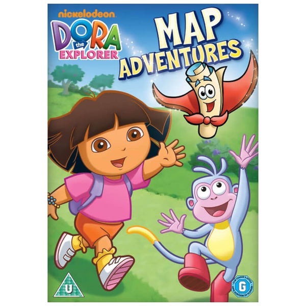Dora The Explorer - Dora's Map Adventure DVD - Zavvi UK