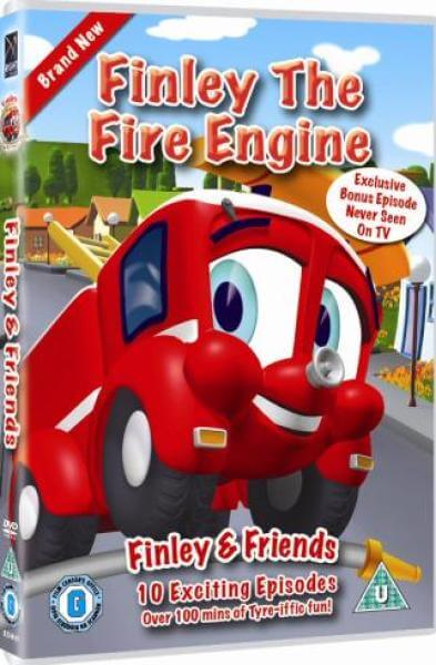 Finley The Fire Engine DVD - Zavvi UK