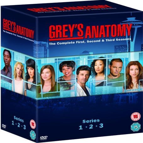 Grey's Anatomy - Series 1 - 3 [14-Disc Box Set] DVD - Zavvi UK
