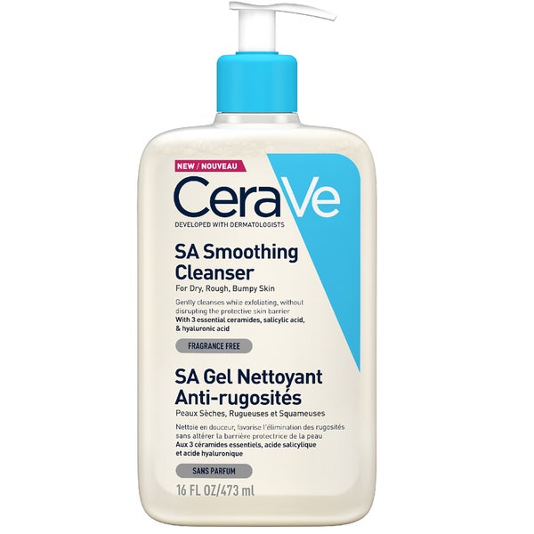 CeraVe SA Smoothing Cream with Salicylic Acid for Dry, Rough & Bumpy ...