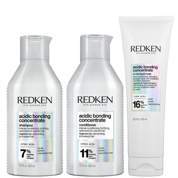 Redken Acidic Bonding Concentrate 5-Minute Liquid Hair Repair Mask ...