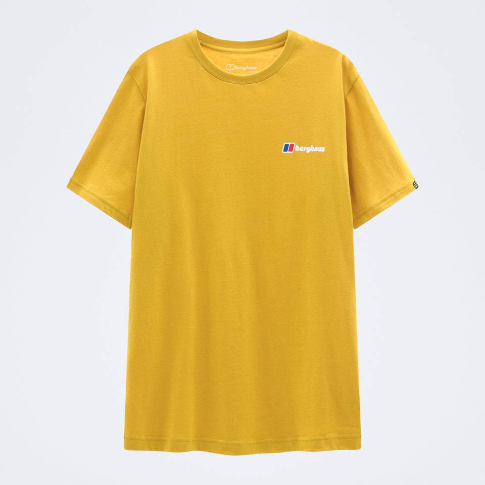 Men's Berghaus Class Logo Tee - Yellow | Berghaus