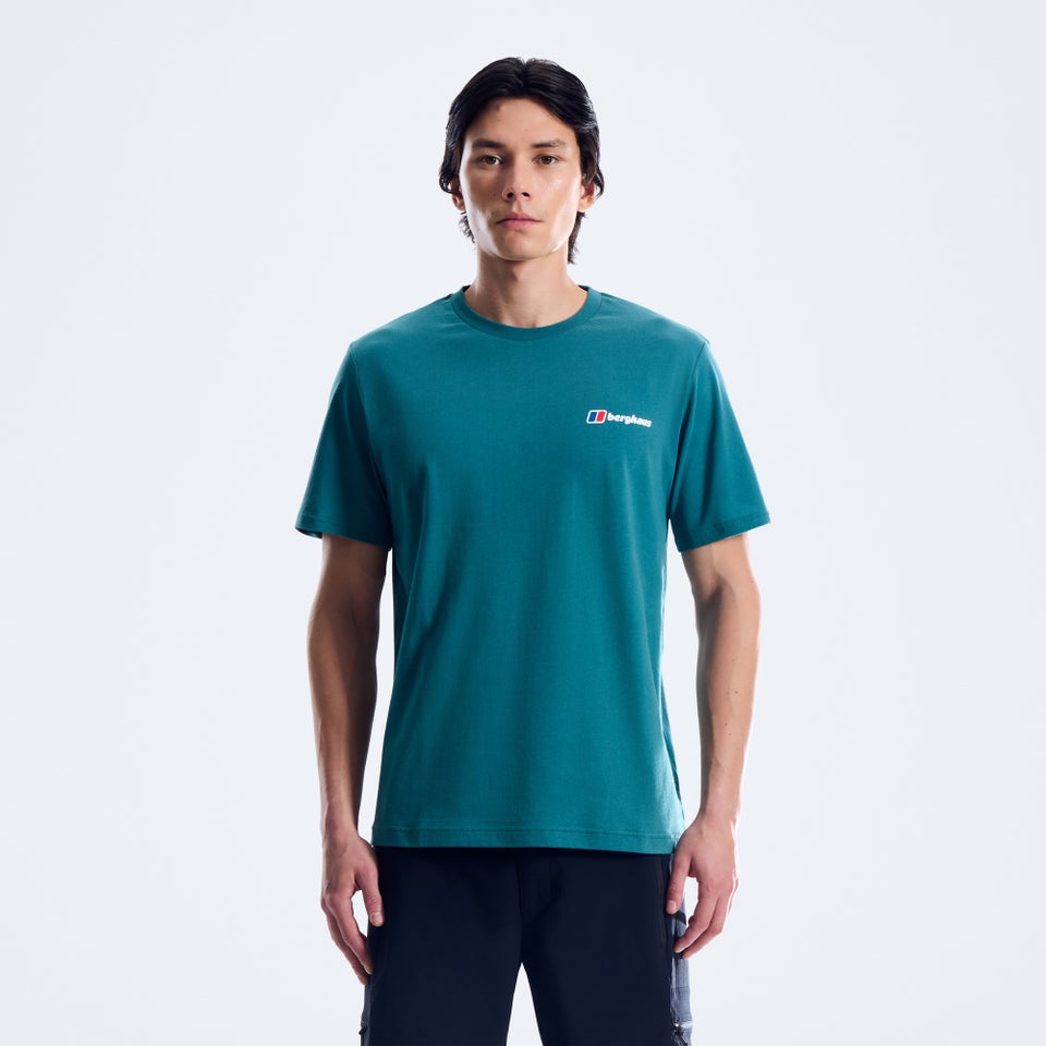 Men's Berghaus Class Logo Tee - Blue | Berghaus