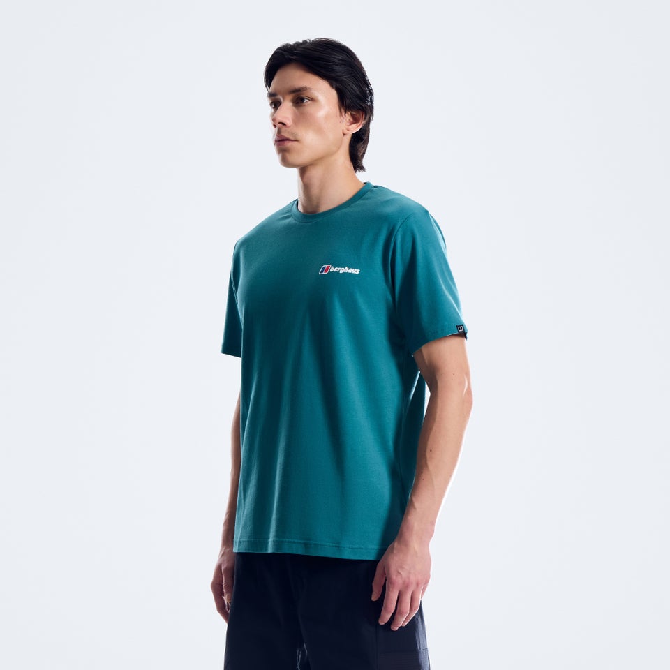 Men's Berghaus Class Logo Tee - Blue | Berghaus