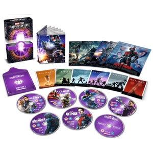 Marvel Studios Collector's Edition Box Set - Phase 3 Part 1 Blu-ray ...