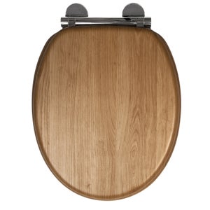 Brown Toilet Seats | Plastic, Wood & Soft Closing | Homebase