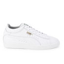Puma Men's Stepper NM Leather Trainers - White | Coggles