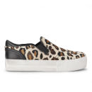 Ash Women's Jungle Cheetah Suede Slip On Trainers - Leopard | Allsole