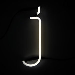 Seletti Neon Wall Light - Letter J | Coggles
