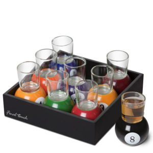 Pool Ball Shot Glasses - IWOOT UK