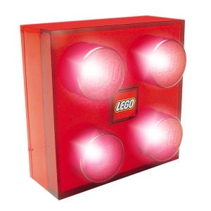 LEGO: Brick Light - Red - IWOOT UK