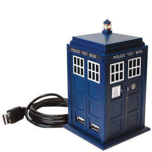 Dr Who: Tardis USB 4 Port Hub - IWOOT UK