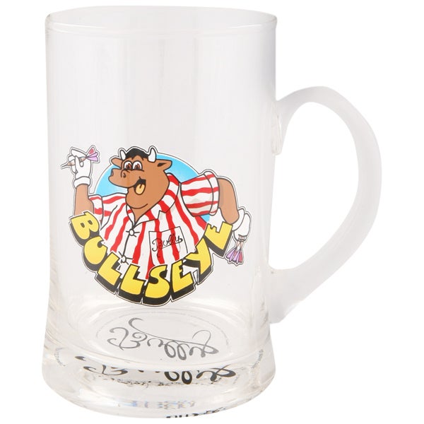 Bullseye Tankard Pint Glass