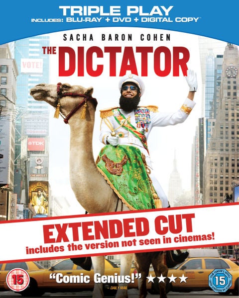The Dictator - Triple Play (Blu-Ray, DVD and Digital Copy) | Zavvi UK