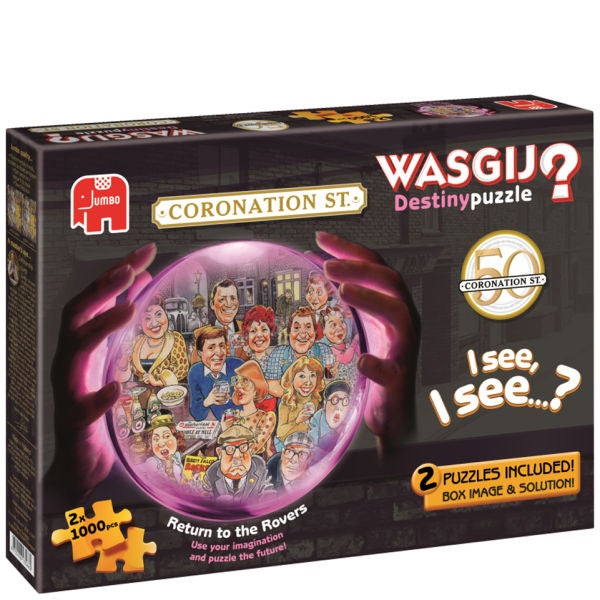 Wasgij 50th Anniversary Coronation Street Destiny Jigsaw Puzzles (Two ...