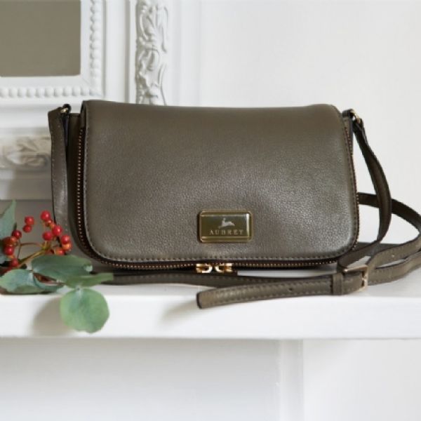 Aubrey Osborne Cross Bag- Sage