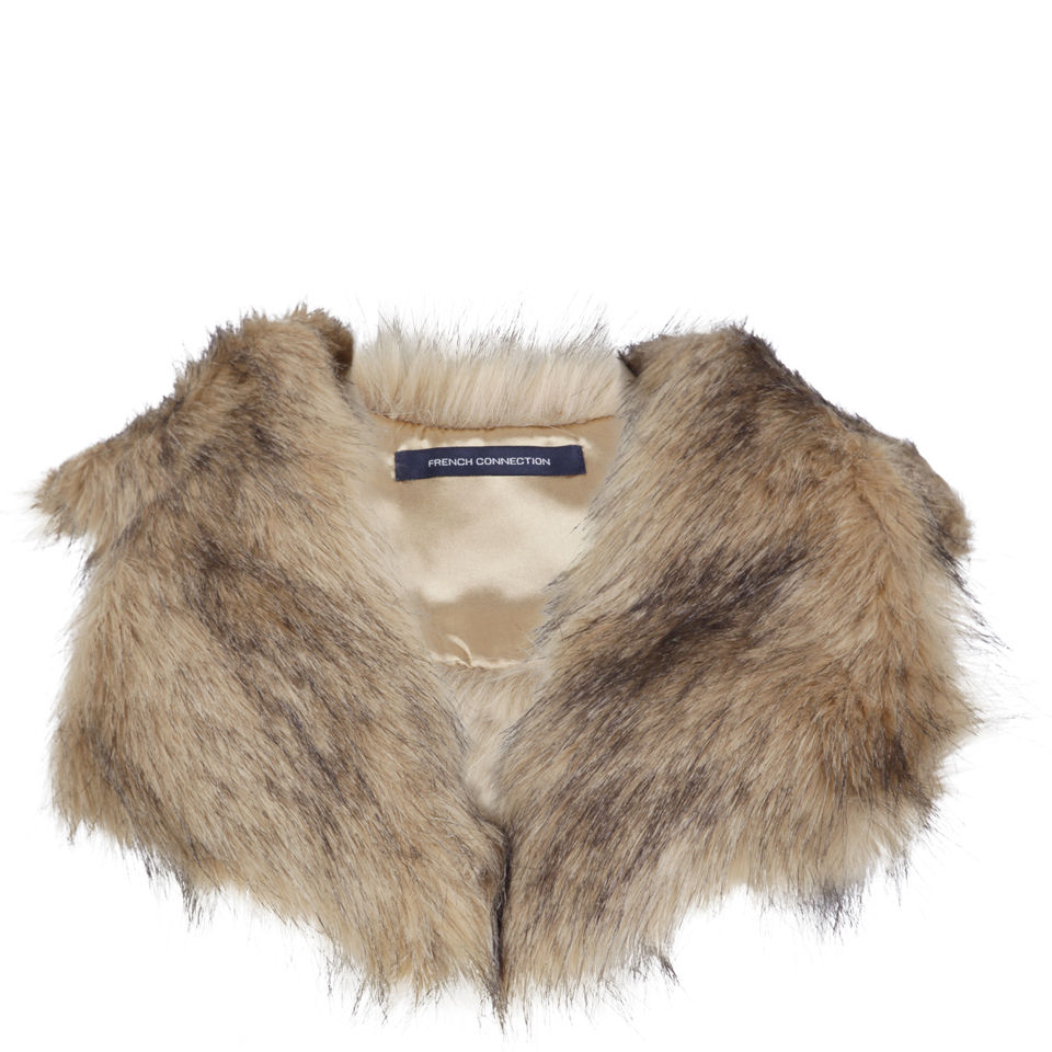 Faux fur collar attachment store