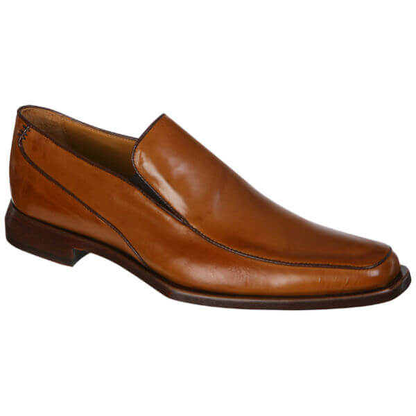 Oliver Sweeney Men's Bushnell Golf Leather Shoes - Tan | Allsole