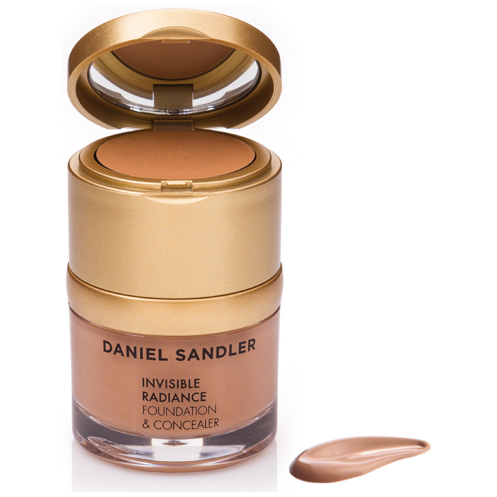 DANIEL SANDLER INVISIBLE RADIANCE FOUNDATION AND CONCEALER - DEEP SAND ...