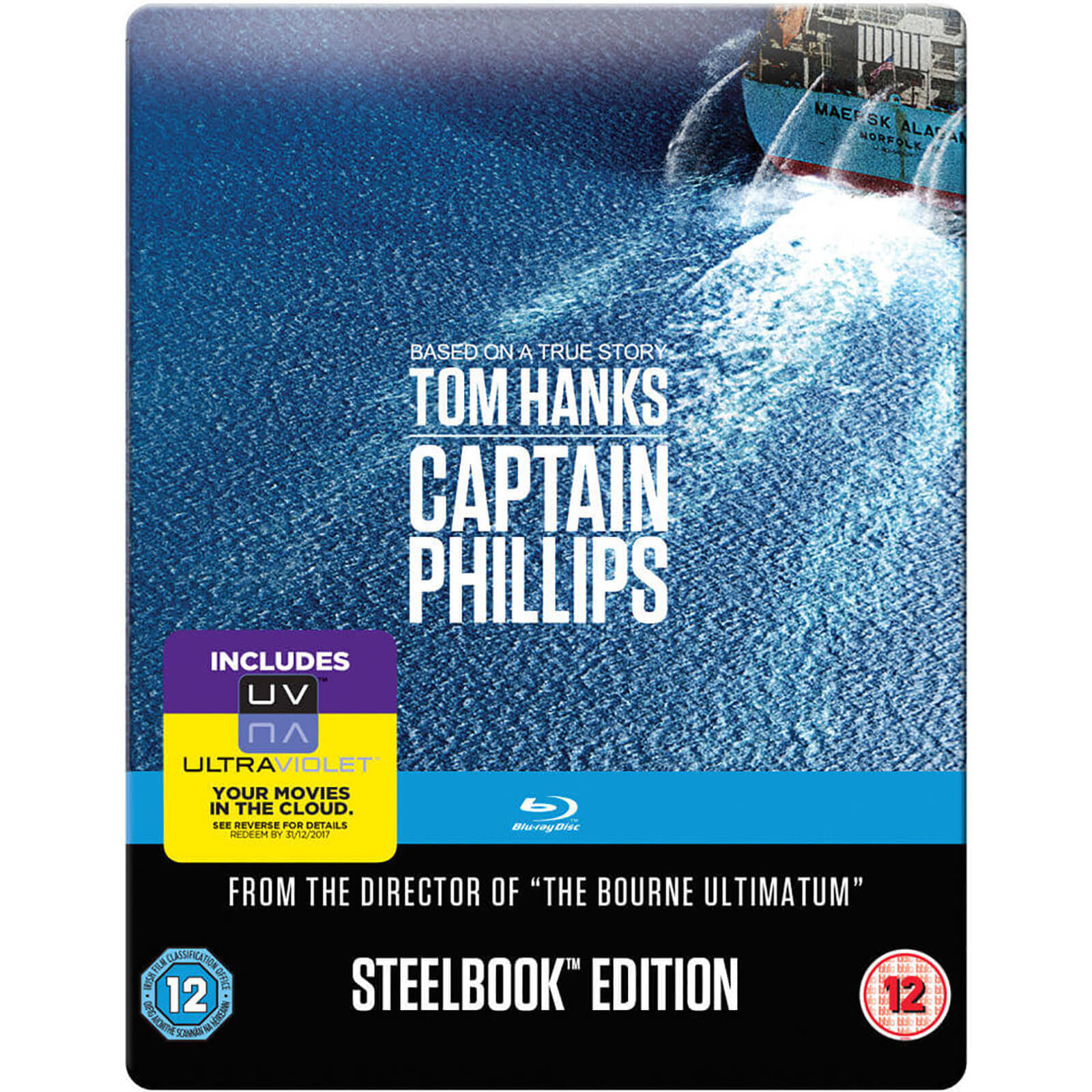 Captain Phillips: Mastered in 4K Edition - Steelbook Edition (Includes ...